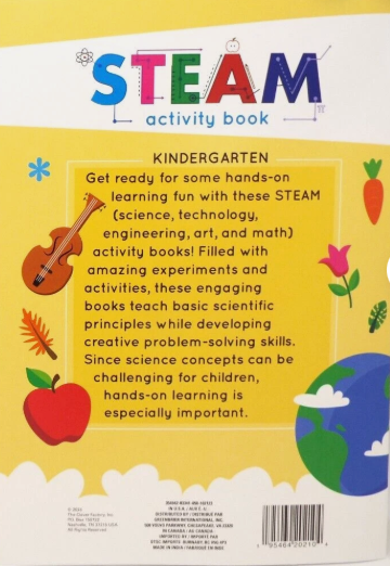 Kindergarten STEAM (Science, Technology, Engineering, Arts, and Mathem ...