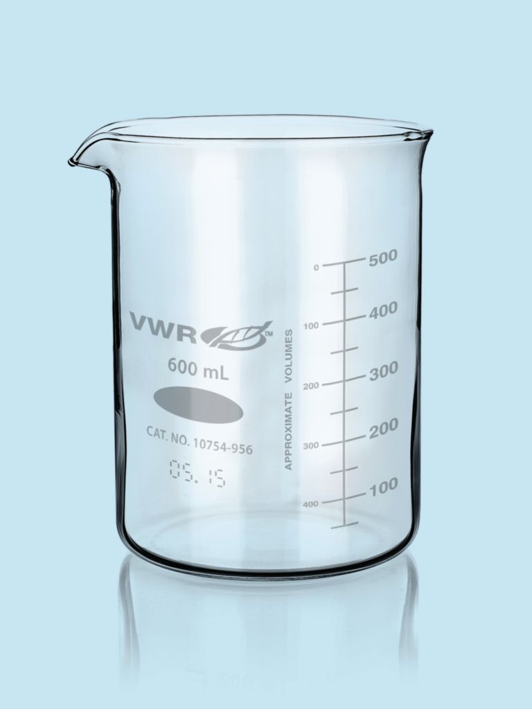VWR® Low Form Griffin Beakers, 600 mL, 10754-956 – Kyrios Soter ...