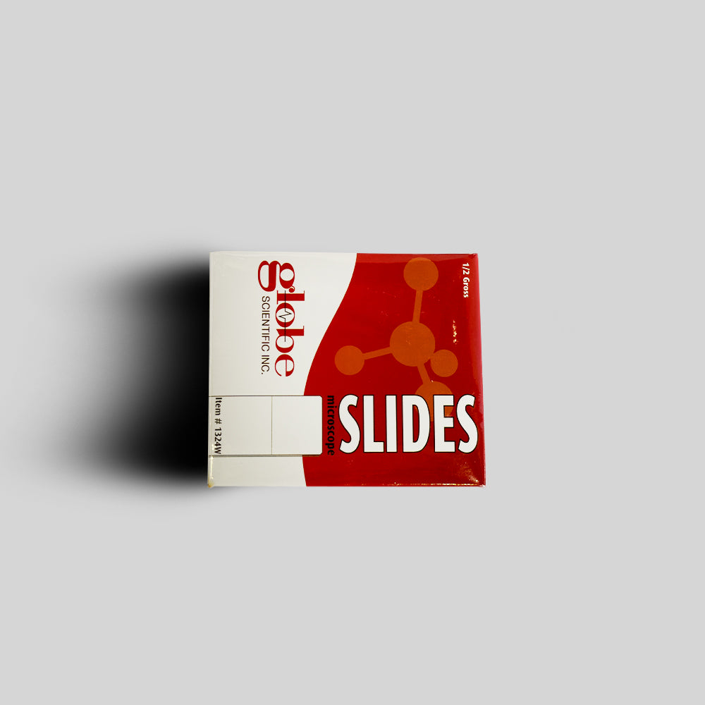 Globe Scientific Microscope Slides 72-Pack Frosted White Glass 1324W ...