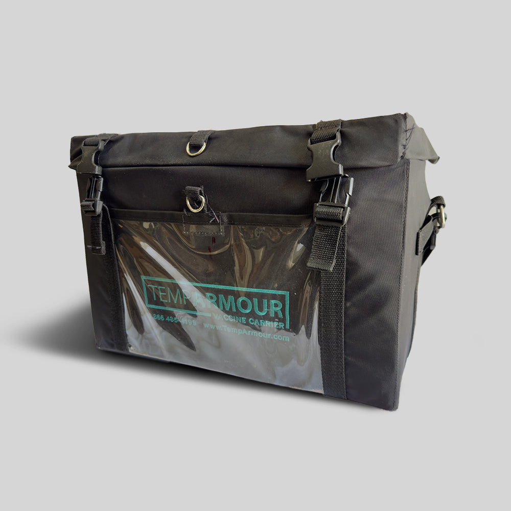 TempArmour Vaccine Carrier with PCM Panels - Includes 4 Large & 2 Smal ...