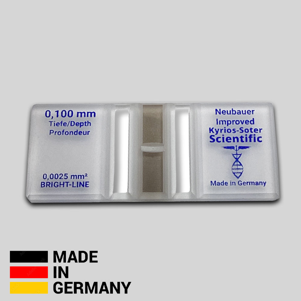 KS-NEU-001 Hemocytometer Neubauer Counting Chamber - Made In Germany ...