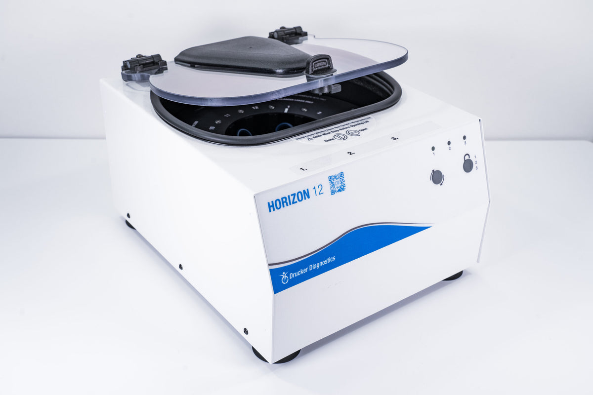 Drucker HORIZON 12 Centrifuge – Kyrios Soter Scientific LLC