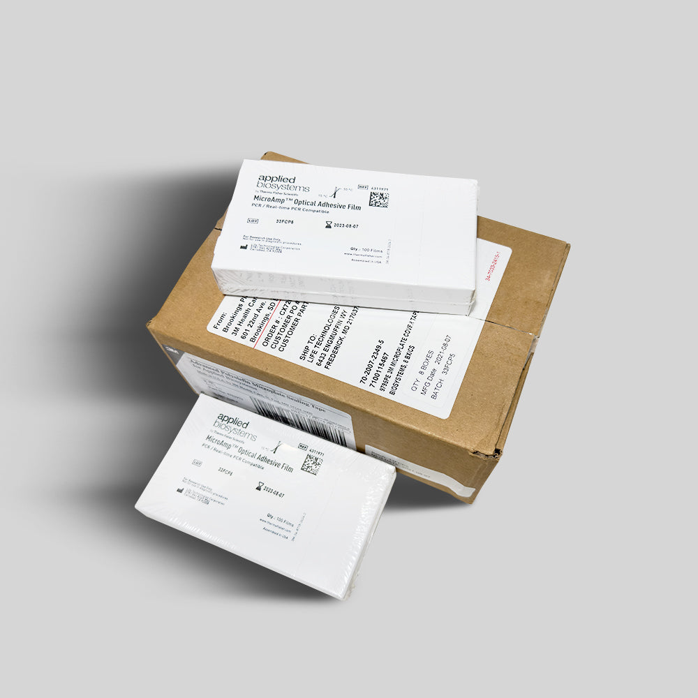 MicroAmp™ Optical Adhesive Film by 3M - 4311971, 100 Sheets – Kyrios ...