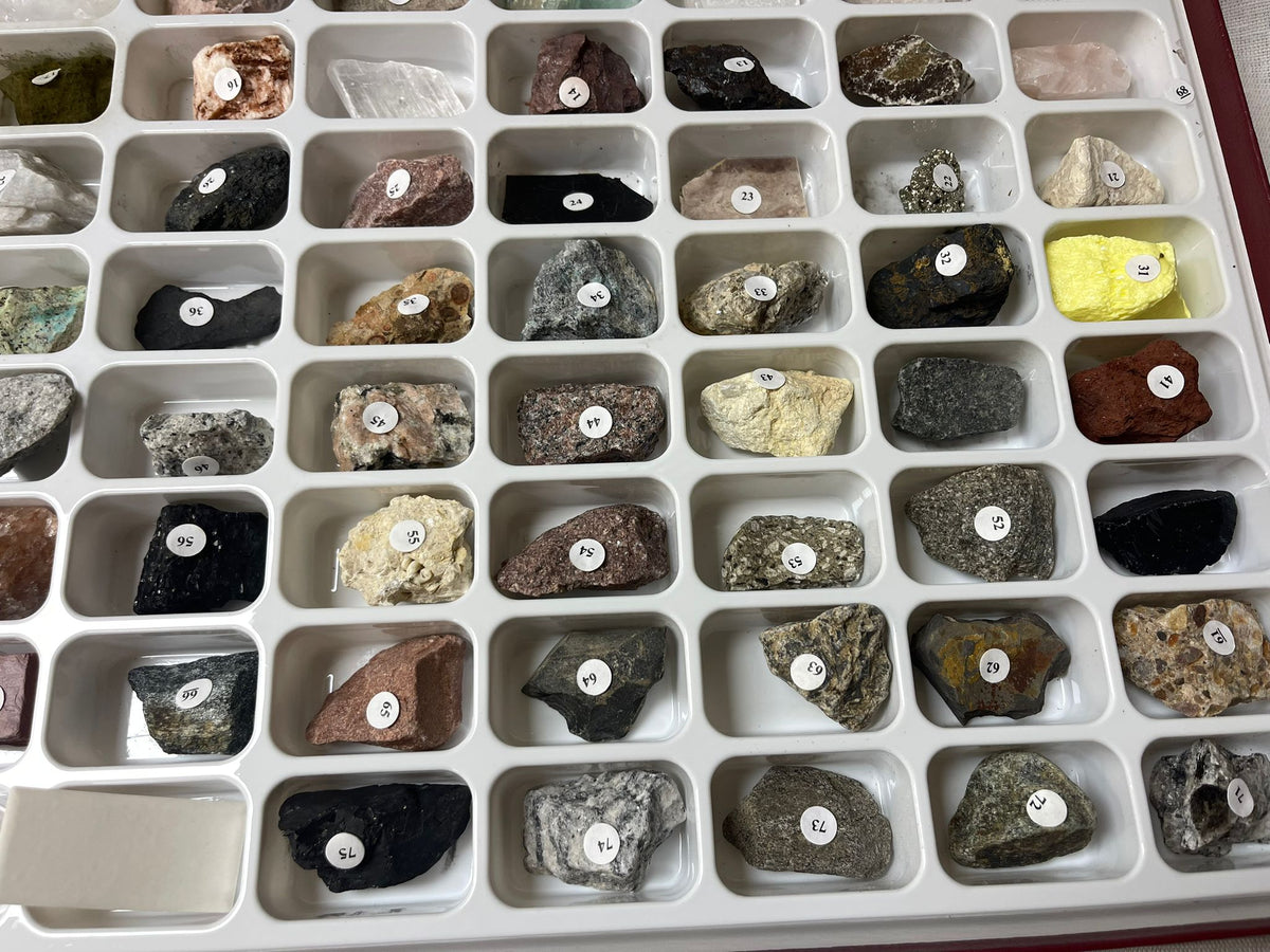 Introductory Earth Science Collection – Rock & Mineral Set, Scott Reso ...