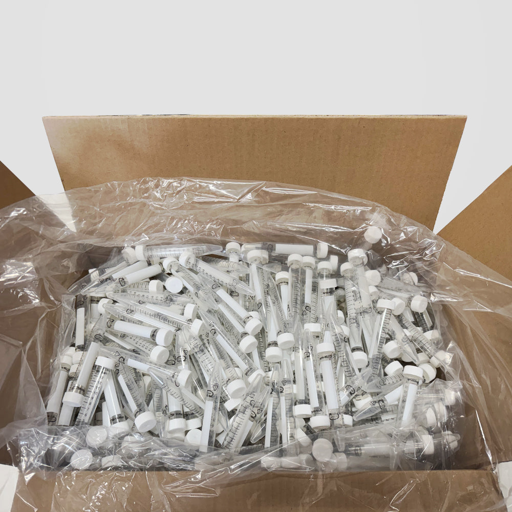 VWR 15 mL Centrifuge Tubes, Non-Sterile, Flat Caps, PP, Case of 500 (1 ...
