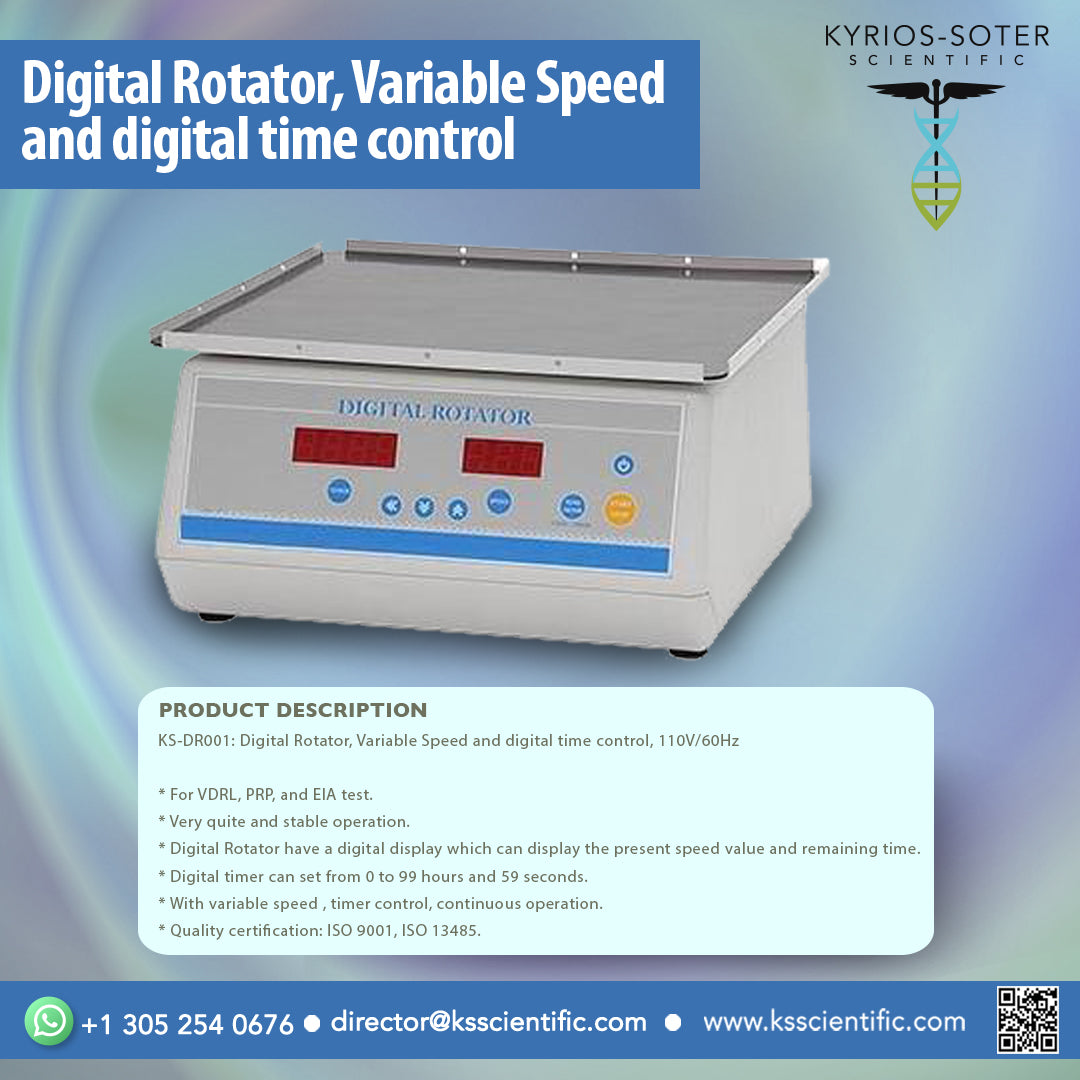 Digital Rotator, Variable Speed and digital time control – Kyrios Soter ...